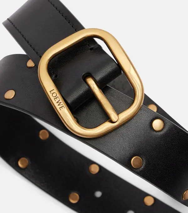 Loewe Studded Leather Belt