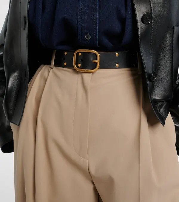 Loewe Studded Leather Belt