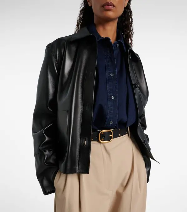 Loewe Studded Leather Belt