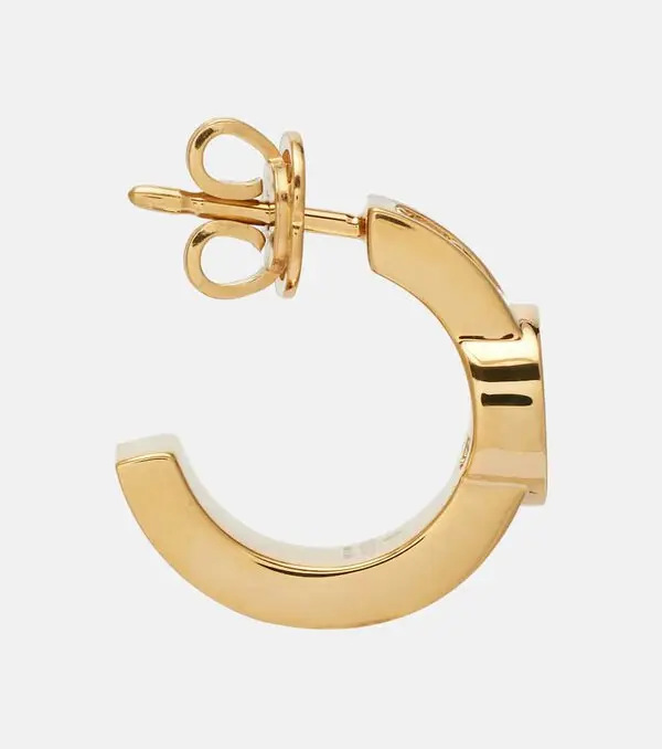 Gucci Blondie Embellished Hoop Earrings