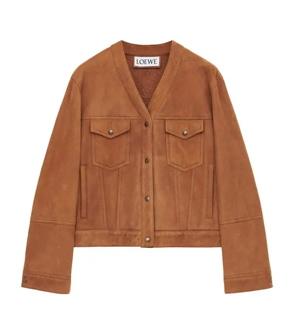 Loewe Lambskin Shearling-lined Jacket