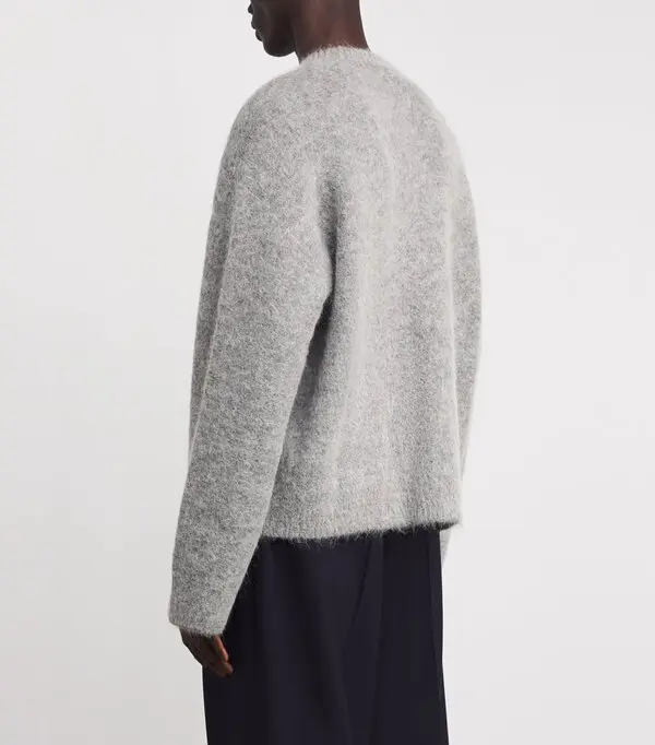 REPRESENT Alpaca-blend Logo Oversized Sweater