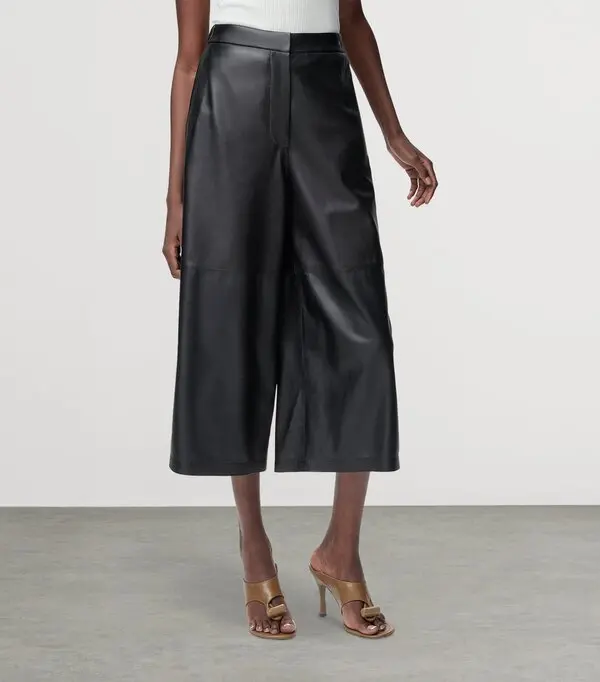 Loewe Nappa Lambskin Cropped Trousers