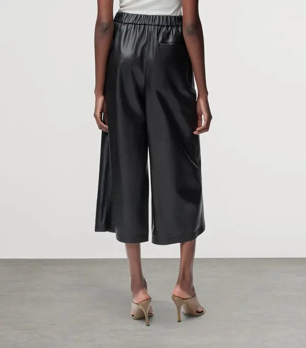 Loewe Nappa Lambskin Cropped Trousers
