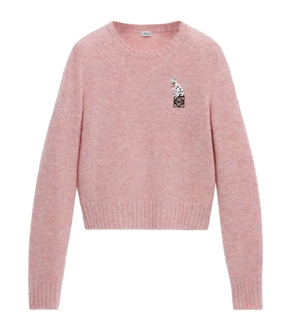 Loewe X Louis Wain Wool Futurist Cats Sweater