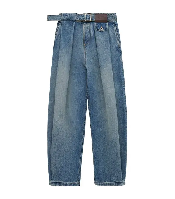 Loewe Pleated Boyfriend Jeans