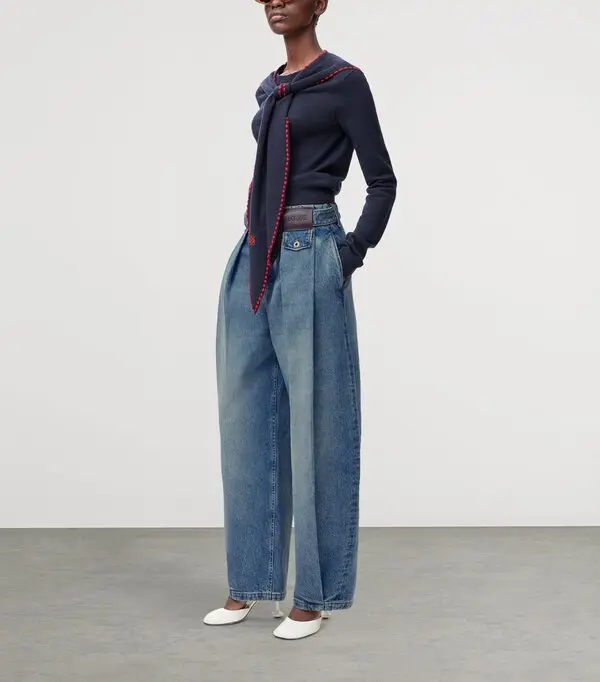 Loewe Pleated Boyfriend Jeans