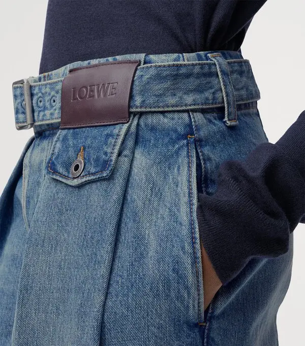 Loewe Pleated Boyfriend Jeans