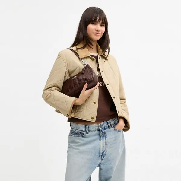 COACH Teri Quilted Shoulder Bag