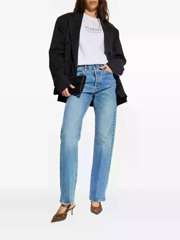FRAME Buttoned Jeans