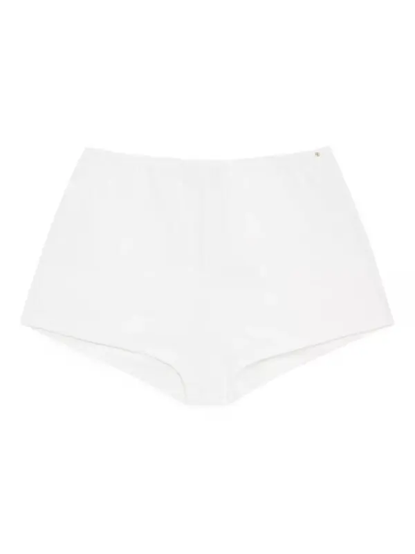 ANINE BING Fran Boyshorts - White