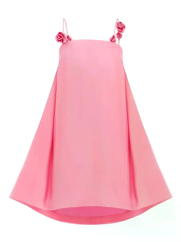 LEO LIN Fiona Rose-straps Mini Dress - Pink
