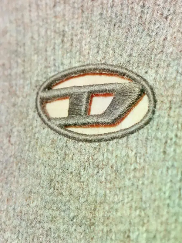 DIESEL® Logo Cut-out Sweater - Neutrals