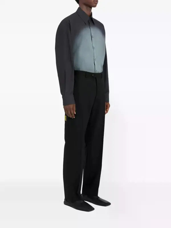 MAISON MARGIELA Button-fastening Trousers - Black