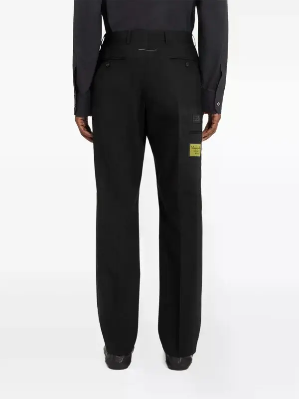 MAISON MARGIELA Button-fastening Trousers - Black