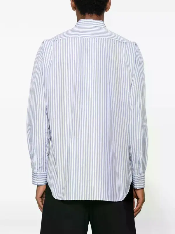 Comme Des Garçons Pocket Striped Shirt - Blue