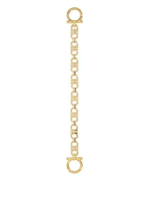 FERRAGAMO Gancini Embossed Chain Bracelet