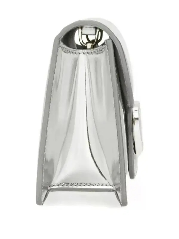 FERRAGAMO Mini Crystal-embellished Clutch - Silver