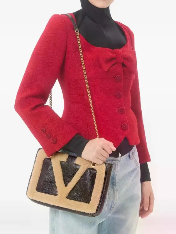 Valentino Garavani Viva Superstar Small Tote Bag - Brown
