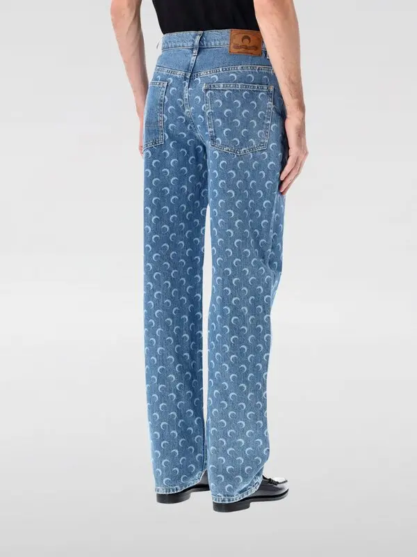 MARINE SERRE Printed Jeans