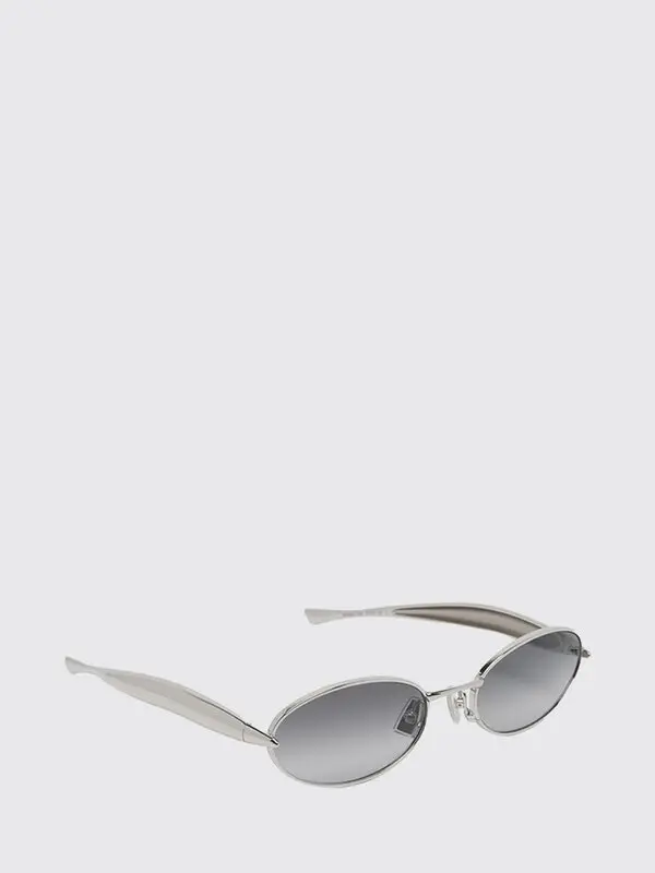 Bottega Veneta Oval Sunglasses - Silver