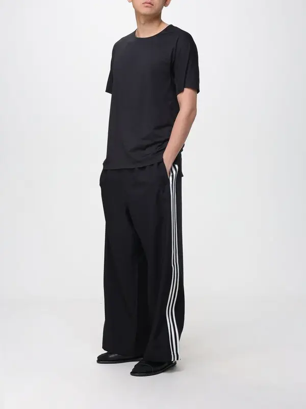Y3 Wide Leg Track Trousers