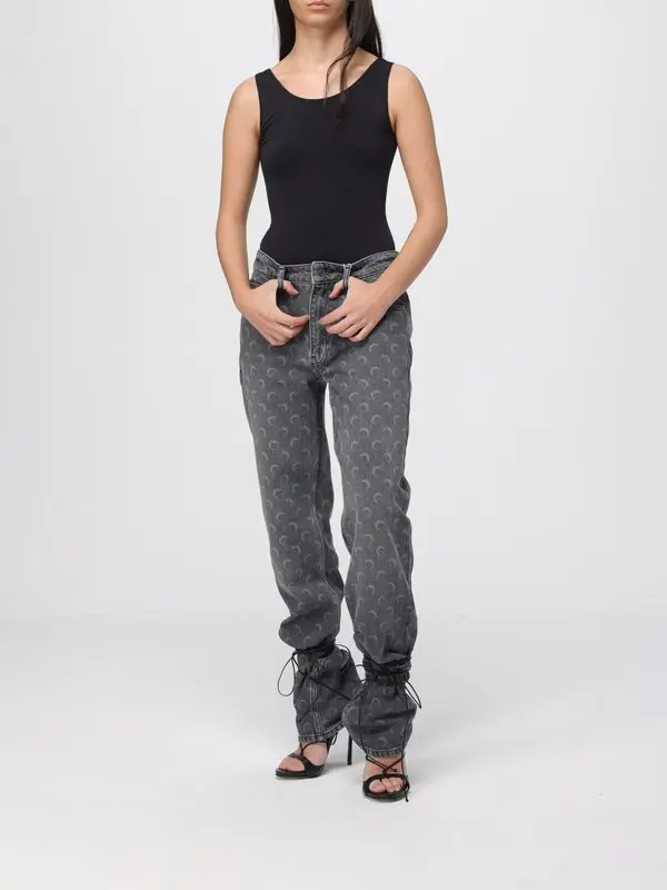 MARINE SERRE Printed Jeans