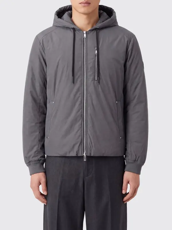 Moose Knuckles Full Zip Jacket - Grey