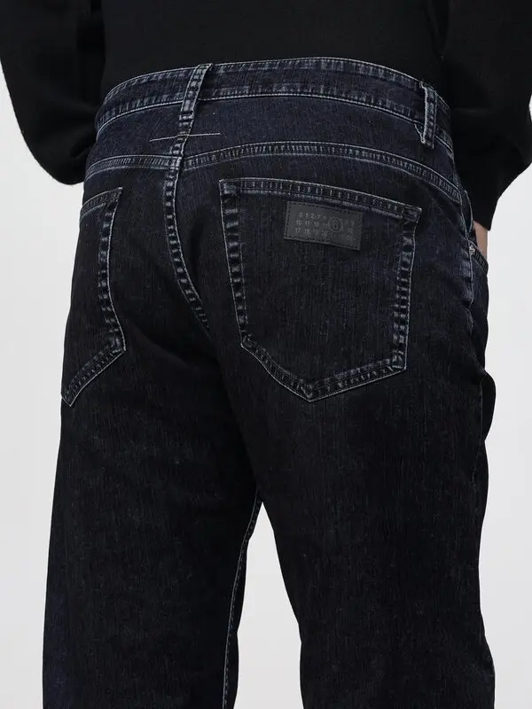 MAISON MARGIELA Straight Leg Jeans - Black