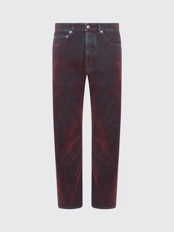 MAISON MARGIELA Straight Leg Jeans - Red
