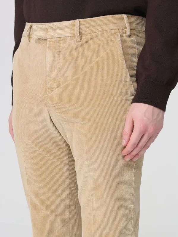 PT TORINO Tailored Corduroy Trousers - Beige