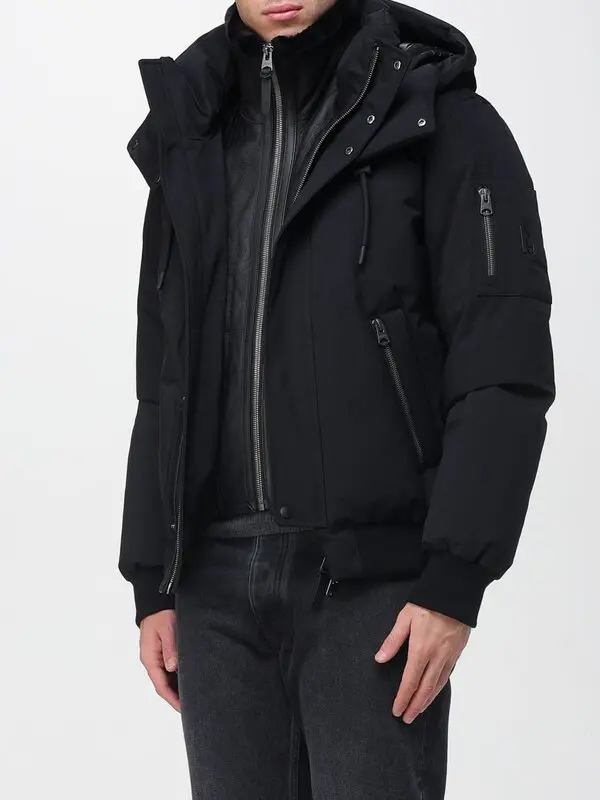 Mackage Quilted Bomber Jacket With Hood