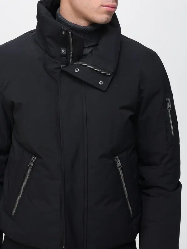 Mackage Quilted Bomber Jacket With Hood
