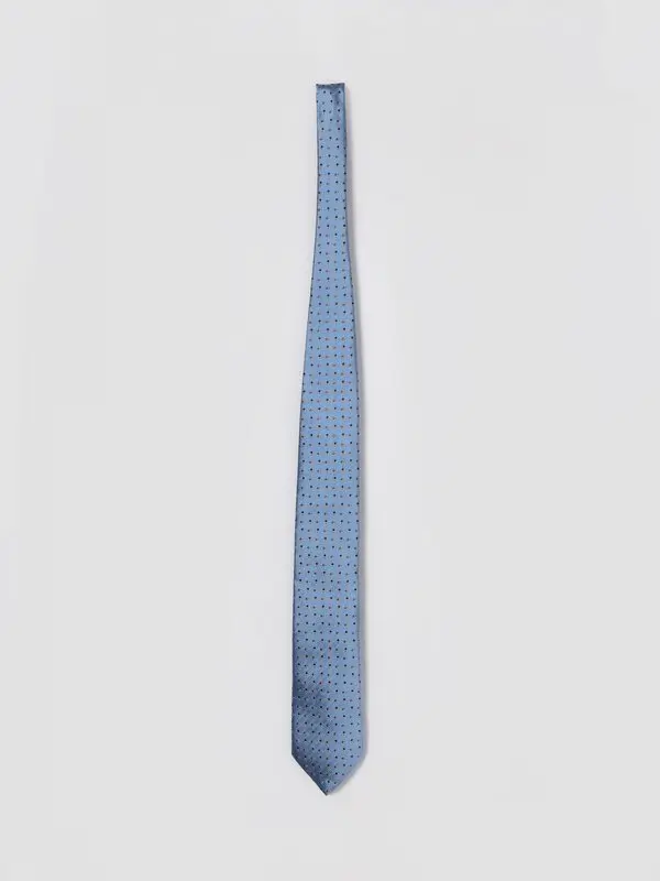Zegna Neck Tie - Gnawed Blue