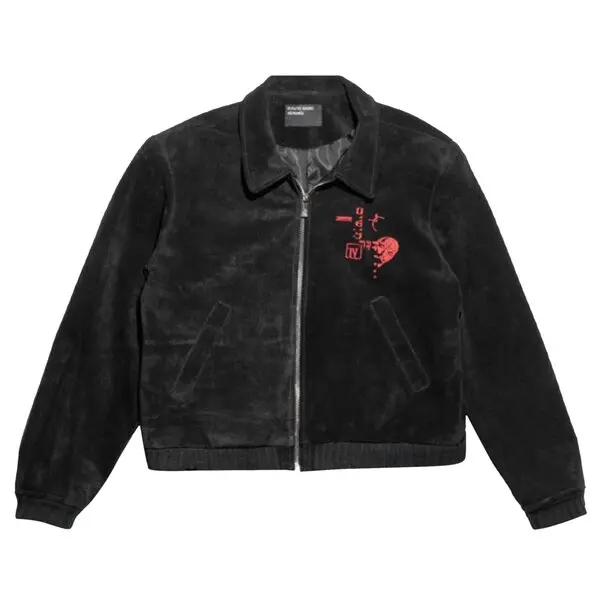 Enfants Riches Déprimés Suede Constructivist Jacket