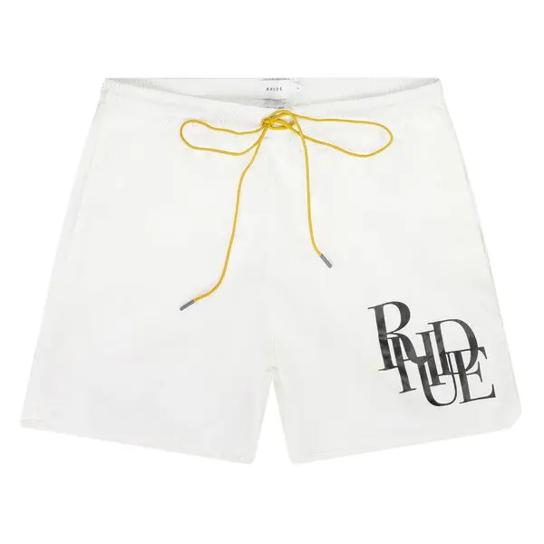 Rhude Logo Swim Trunks