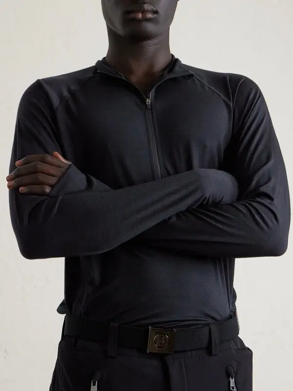 HOUDINI SPORTSWEAR Desoli Solid Merino™ Half-zip Base Layer - Black