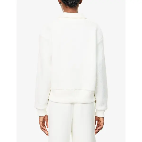 Varley Roselle Half-zip Fleece Sweatshirt - Egret