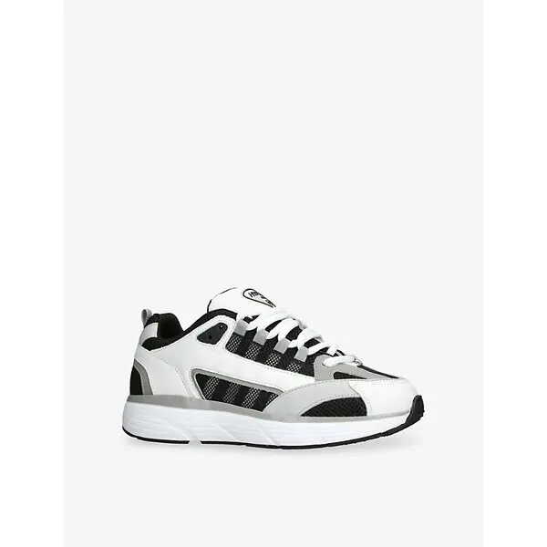CLEENS Hyper Leather And Mesh Trainers