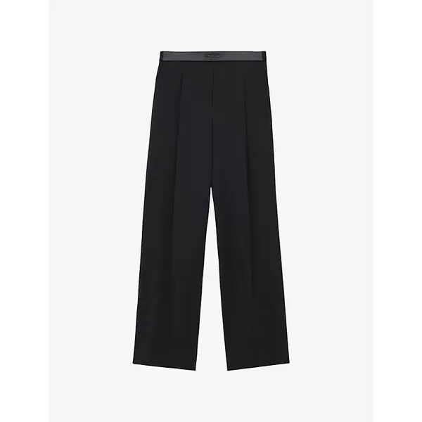 Loewe Pleated Straight-leg Wool Trousers