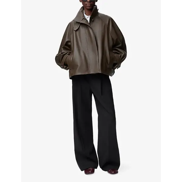 Loewe Pleated Straight-leg Wool Trousers
