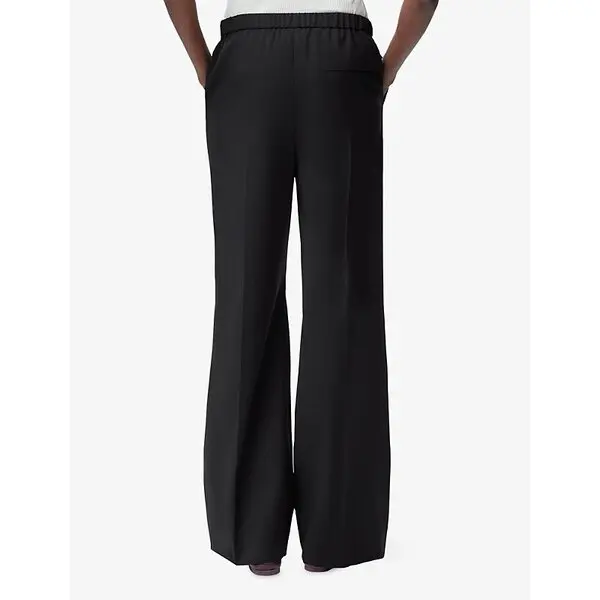 Loewe Pleated Straight-leg Wool Trousers
