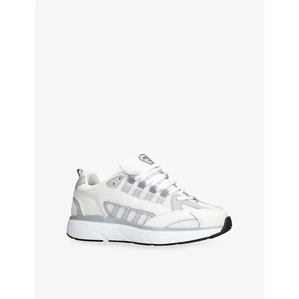 CLEENS Hyper Leather And Mesh Trainers