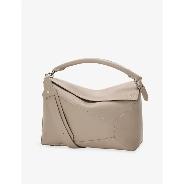 Loewe Puzzle Edge Medium Shoulder Bag - Clay