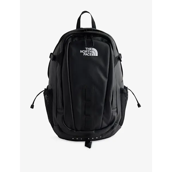 The North Face Leather Hot Shot Backpack - Black