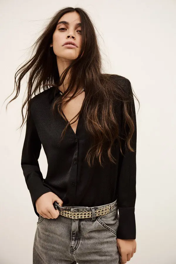 Ba&sh Itsey Long-sleeve Shirt