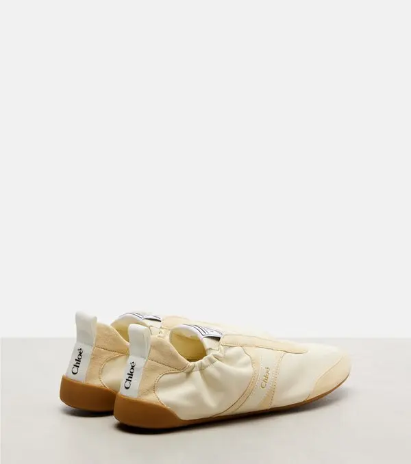 Chloé Kick Leather Sneakers