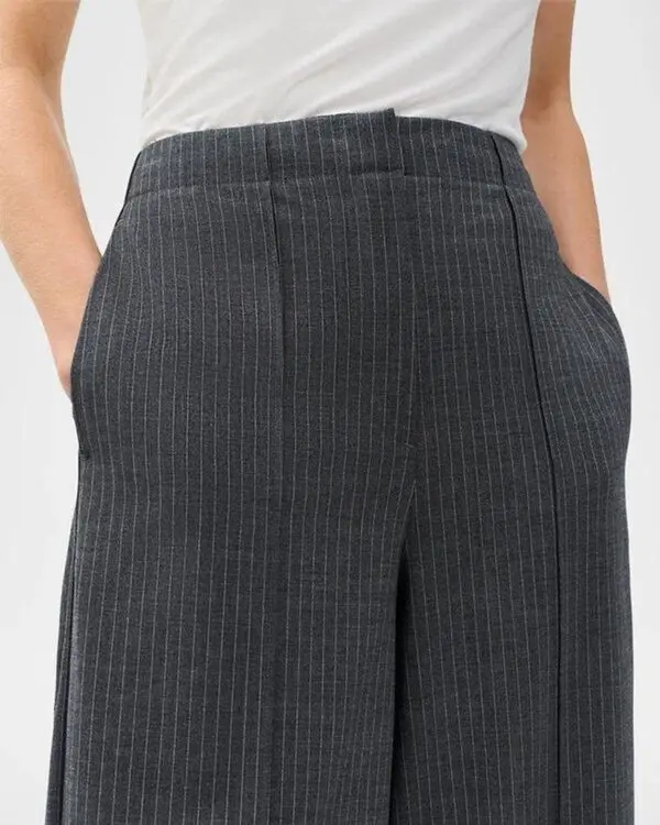 Rag & Bone Irina Pinstripe High-rise Trousers - Gresp