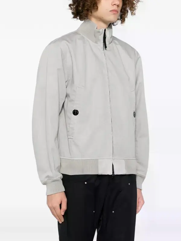 Stone Island Logo-patch Bomber Jacket