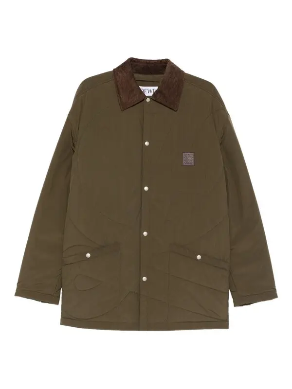Loewe Padded Overshirt - Green